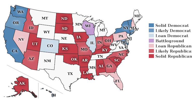 2016 Senate Elections Map | People's Pundit Daily