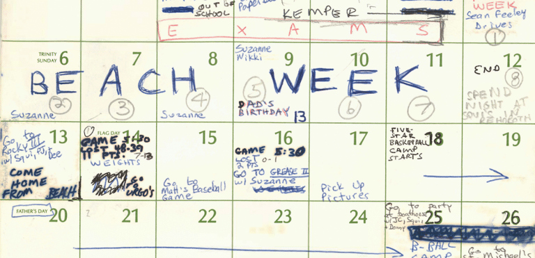 Kavanaugh Turns Over Calendar from Summer of '82 to Senate Committee ...